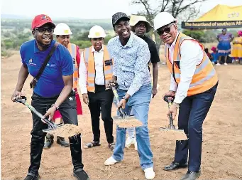 Sod turns for provincial theatre of R376m - PressReader