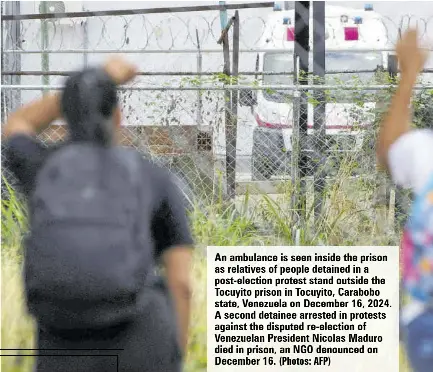 Man arrested after Venezuela po - PressReader