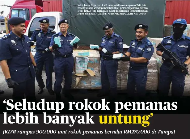 ‘Seludup rokok pemanas lebih banyak untung’ - PressReader