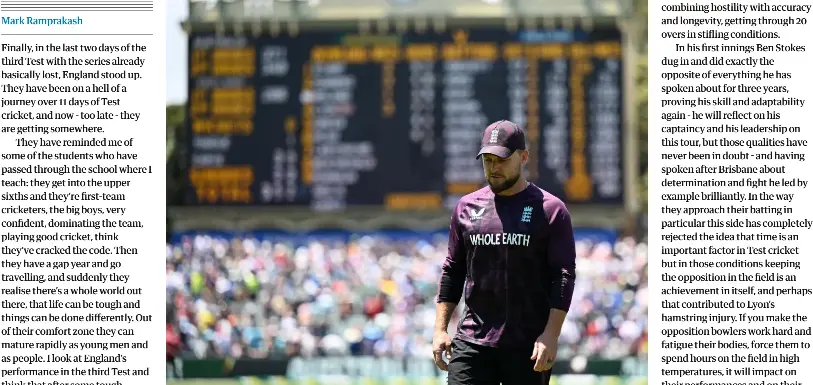 McCullum admitting failure of his methods was gobsmackin­g but England ...