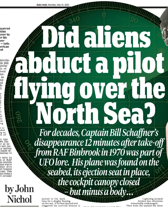 Did aliens abduct a pilot flying over the North Sea? - PressReader