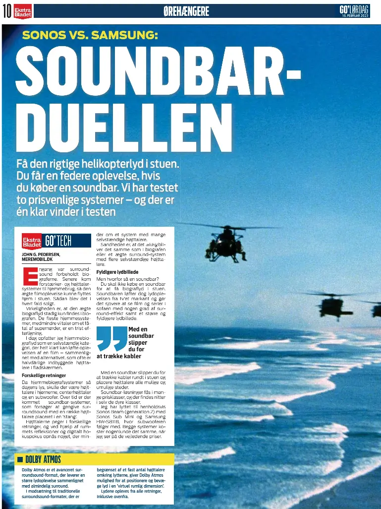 SOUNDBARDU­ELLEN GO’TECH - PressReader