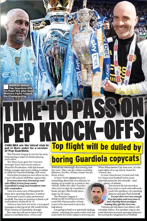 TIME TO PASS ON PEP KNOCK-OFFS - PressReader