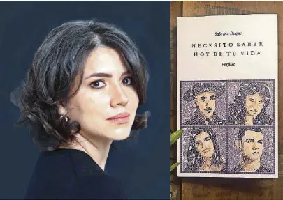 ‘Necesito saber hoy de tu vida’, dice Sabrina Duque en nuevo libro - PressReader