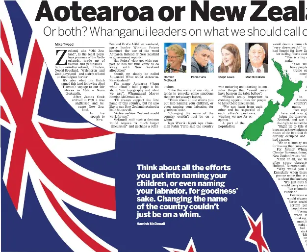 Aotearoa or New Zealand? - PressReader
