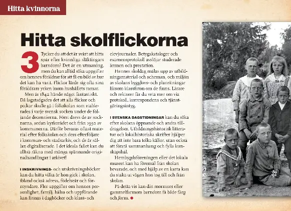 Hitta skolflicko­rna - PressReader