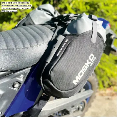 GEAR CHECK: MOSKO MOTO RECKLESS 10 LITRE - PressReader
