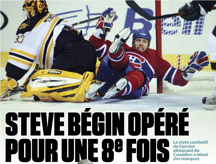 STEVE BÉGIN OPÉRÉ POUR UNE 8e FOIS - PressReader