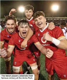 Welsh youngsters stun Grand Slam chasing England in final game ...