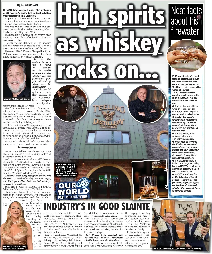 High spirits as whiskey rocks on... - PressReader