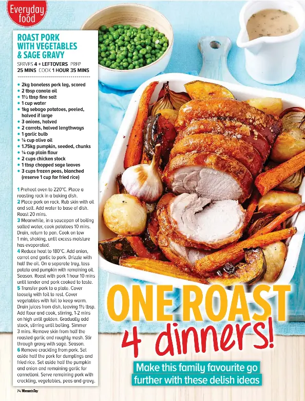 ONE ROAST 4 dinners! - PressReader
