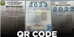 Bacolod City enhances security features of business permits - PressReader