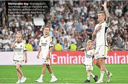 Emotional farewell - PressReader