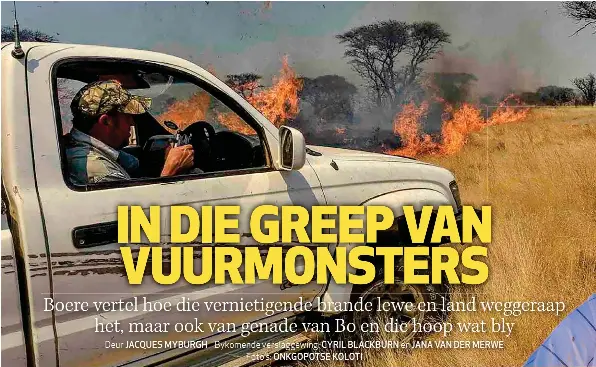 IN DIE GREEP VAN VUURMONSTE­RS - PressReader