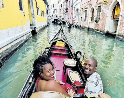 Jerome and Kiddist Cowans rekindle romance in Europe - PressReader