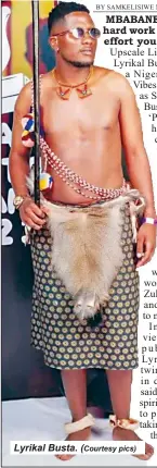 Young Zesh, Lyrikal Busta in Nigerian’ project - PressReader