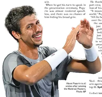 Popyin wins Masters 1000, bags $2.39m - PressReader