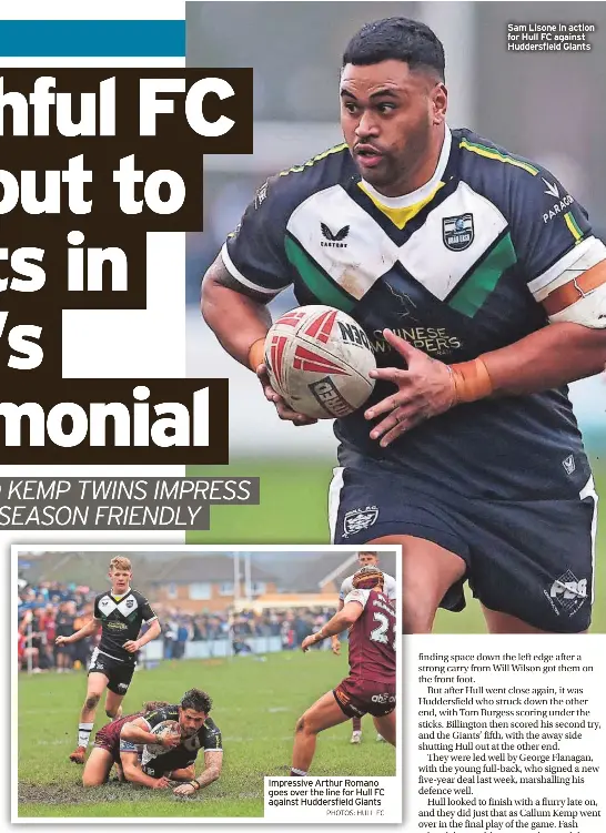 Youthful FC lose out to Giants in Fash’s testimonia­l - PressReader