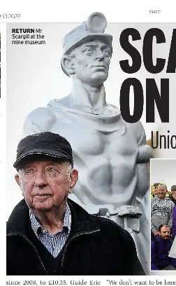 SCARGILL BACK ON PICKET LINE - PressReader