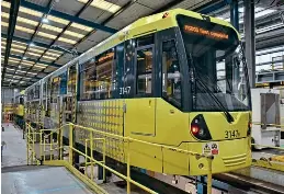 Manchester Metrolink M5000 orders completed - PressReader