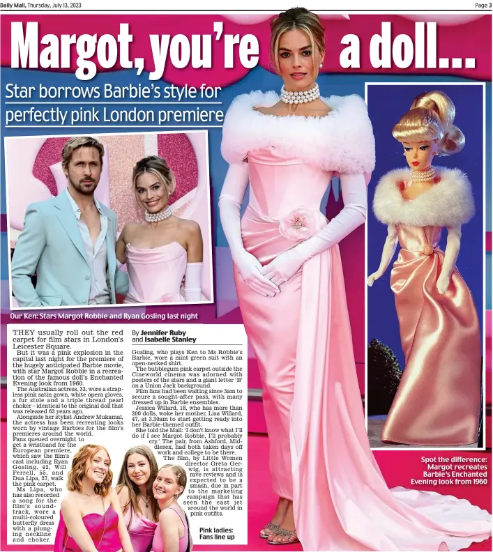 Margot, you’re a doll... - PressReader