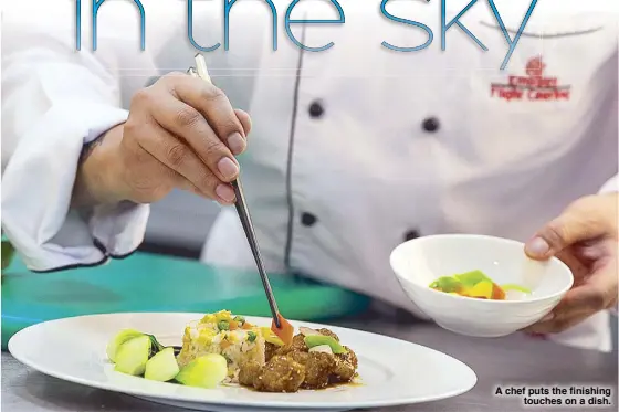 Wine and dine in the sky - PressReader