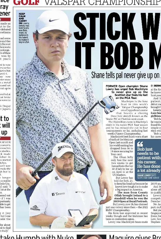 STICK WITH IT BOB MAC - PressReader