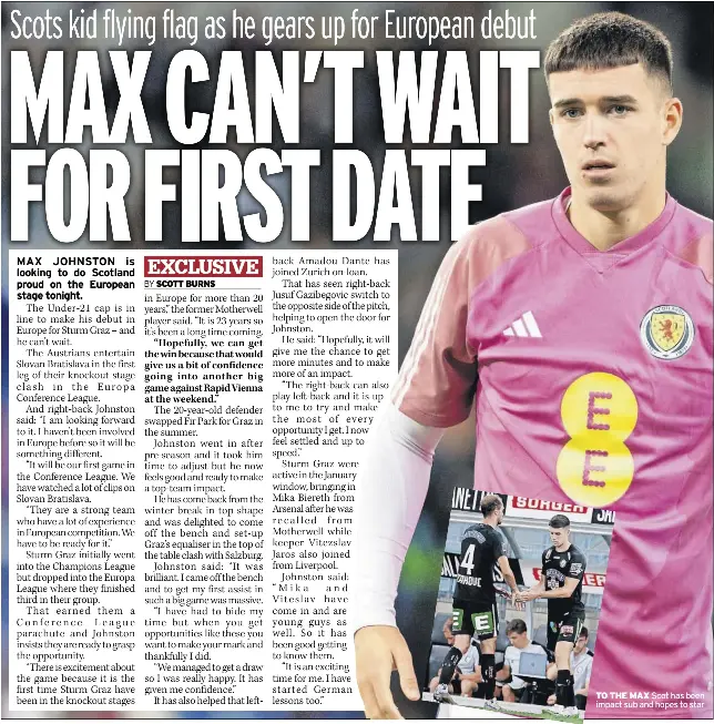 MAX CAN’T WAIT FOR FIRST DATE - PressReader