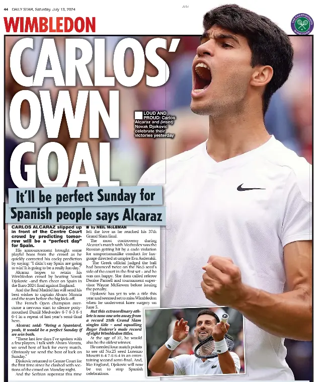 CARLOS’ OWN GOAL - PressReader