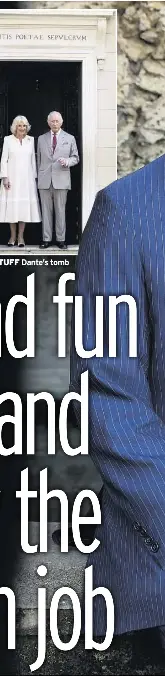 Friendship and fun help Charles and Camilla enjoy the perfect Italian job - PressReader