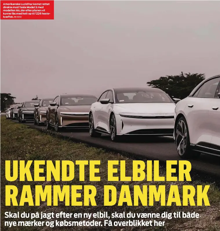 UKENDTE ELBILER RAMMER DANMARK - PressReader