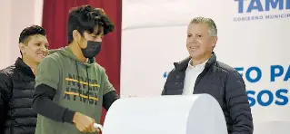 Reitera Chucho Nader su apoyo a los jóvenes - PressReader