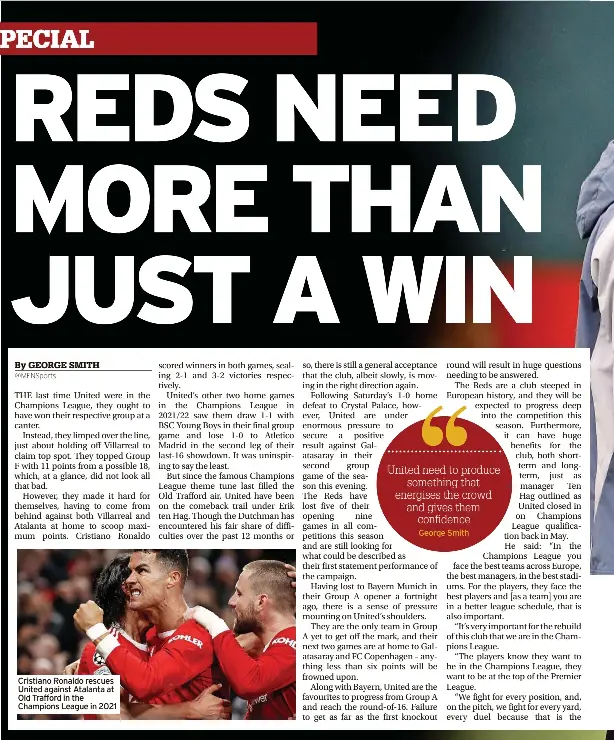 REDS NEED MORE THAN JUST A WIN - PressReader