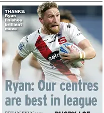 Ryan: Our centres are best in league - PressReader