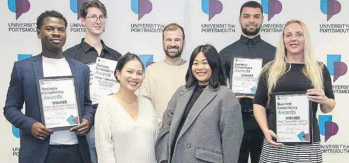 Marking hard work and successes of our Business Consultanc­y Project - PressReader