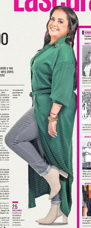 Isabel Lascurain fluye con el paso del tiempo - PressReader