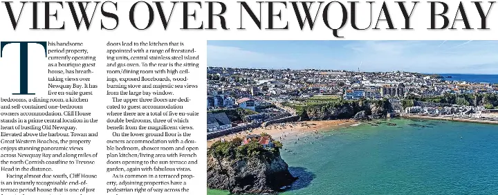 VIEWS OVER NEWQUAY BAY - PressReader