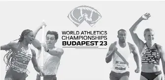 BUDAPEST 9th World Athletics Championsh­ip rolling - PressReader