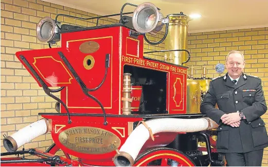 Blue light memories were rekindled as decades of firefighti­ng ...