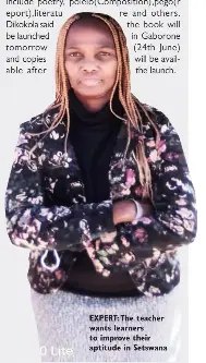 Dikokola pens Setswana writing guide - PressReader