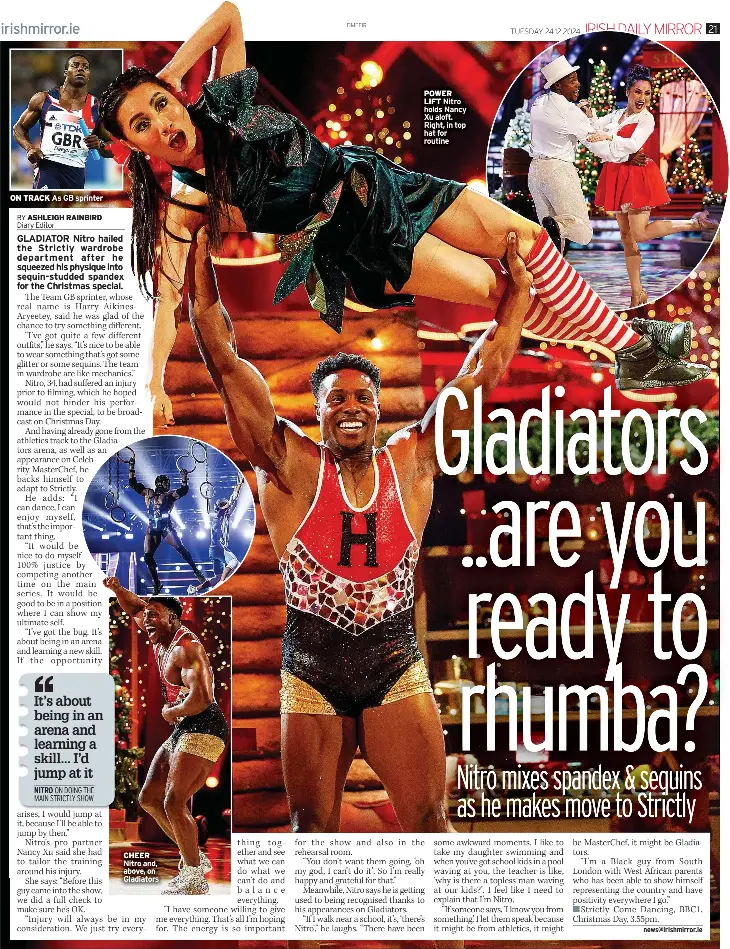 Gladiators ..are you ready to rhumba? - PressReader