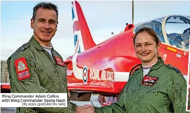 Red letter day for pilot Sasha - PressReader