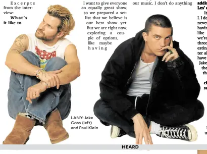 For Lany minus 1, ‘the show must go on,’ including 5 in Manila ...