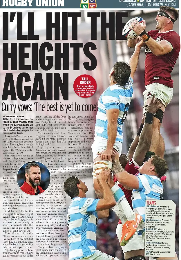 I’LL HIT THE HEIGHTS AGAIN - PressReader