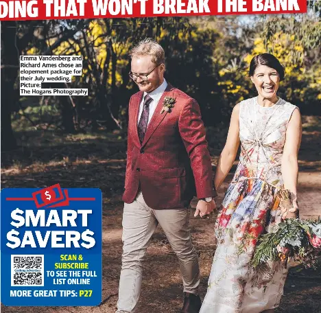 I DO WANT A WEDDING THAT WON’T BREAK THE BANK - PressReader