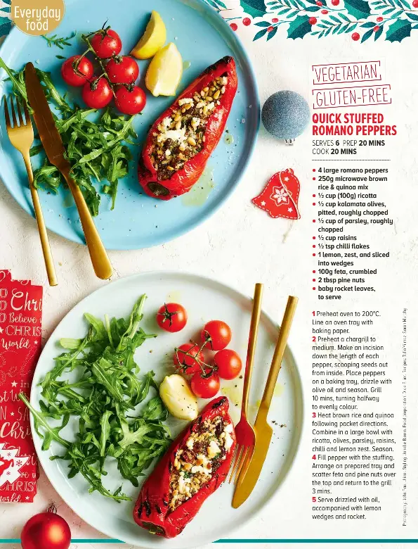 QUICK STUFFED ROMANO PEPPERS - PressReader