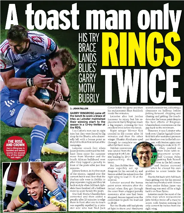A toast man only RINGS TWICE - PressReader