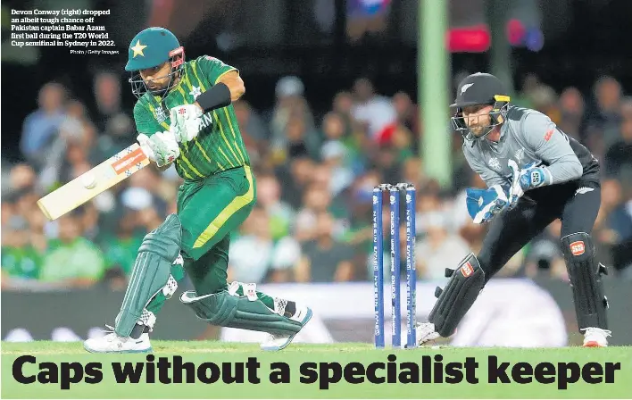 Caps without a specialist keeper - PressReader