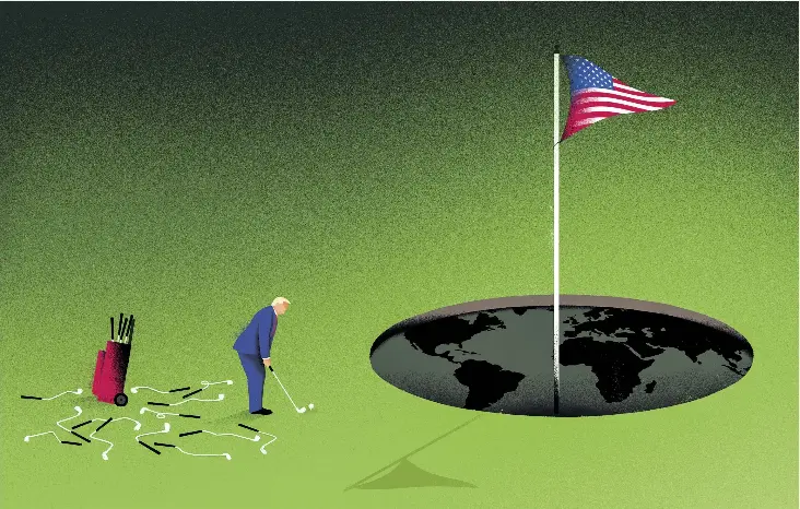 Don’t fall for Trump’s spin on his chaos: there is no plan - PressReader