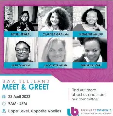 Date set for BWASA Zululand chapter meet-and-greet - PressReader